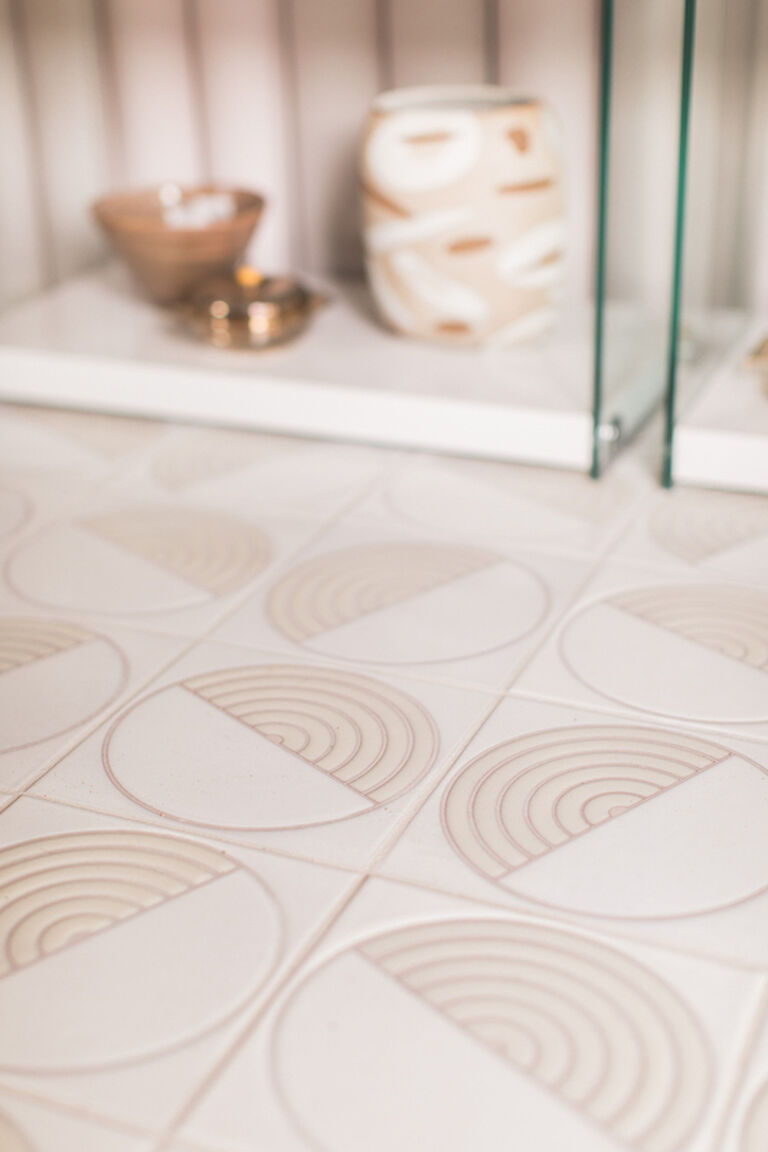 A-Frame to Claim: Handpainted Aerial Floor Tile | Fireclay Tile