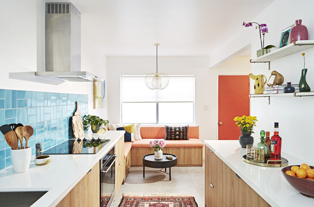 Project Spotlight: Tiki Blue Kitchen Tiles | Fireclay Tile