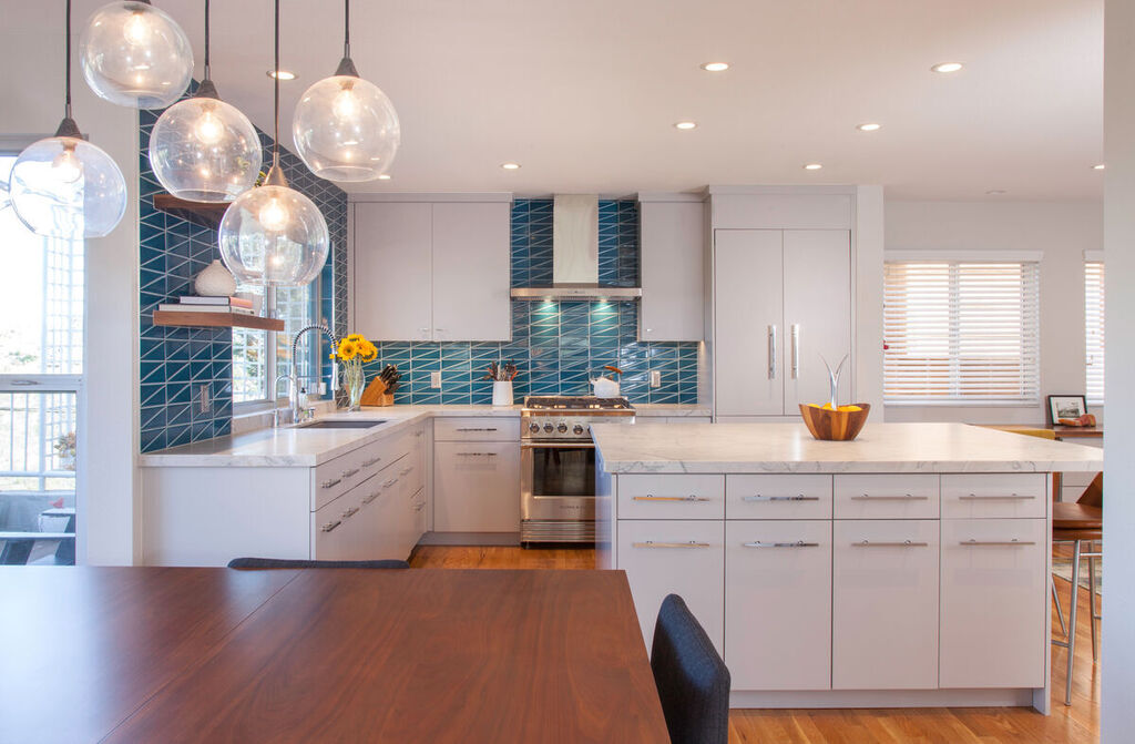 27 Beautiful Blue Backsplash Kitchen Ideas | Fireclay Tile