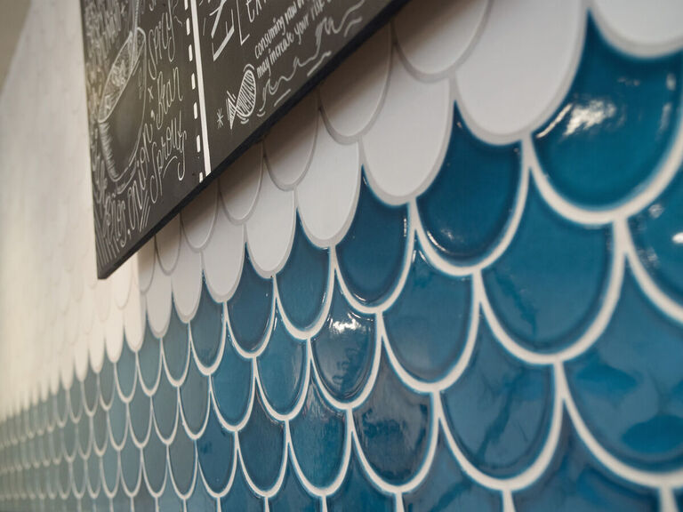 Fish Scale Tile Across the Color Spectrum | Fireclay Tile