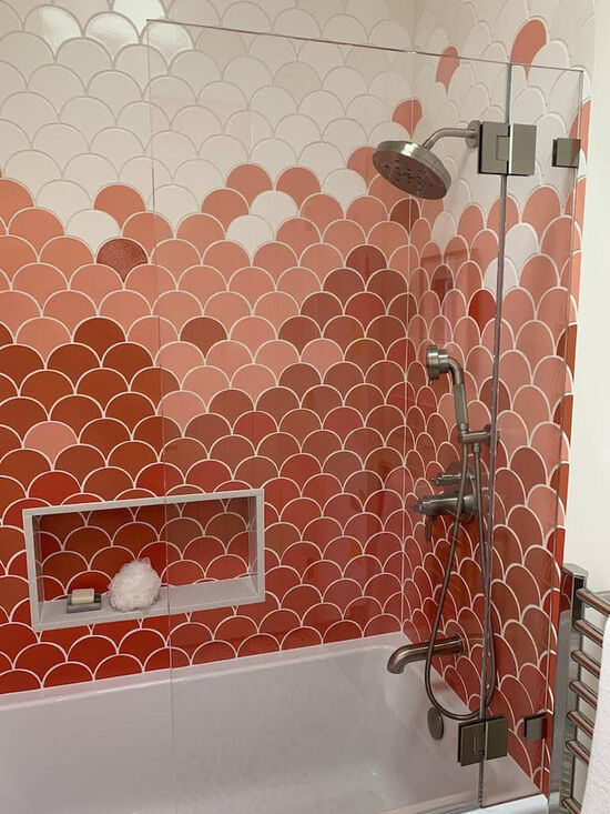 Fish Scale Tile Across the Color Spectrum | Fireclay Tile