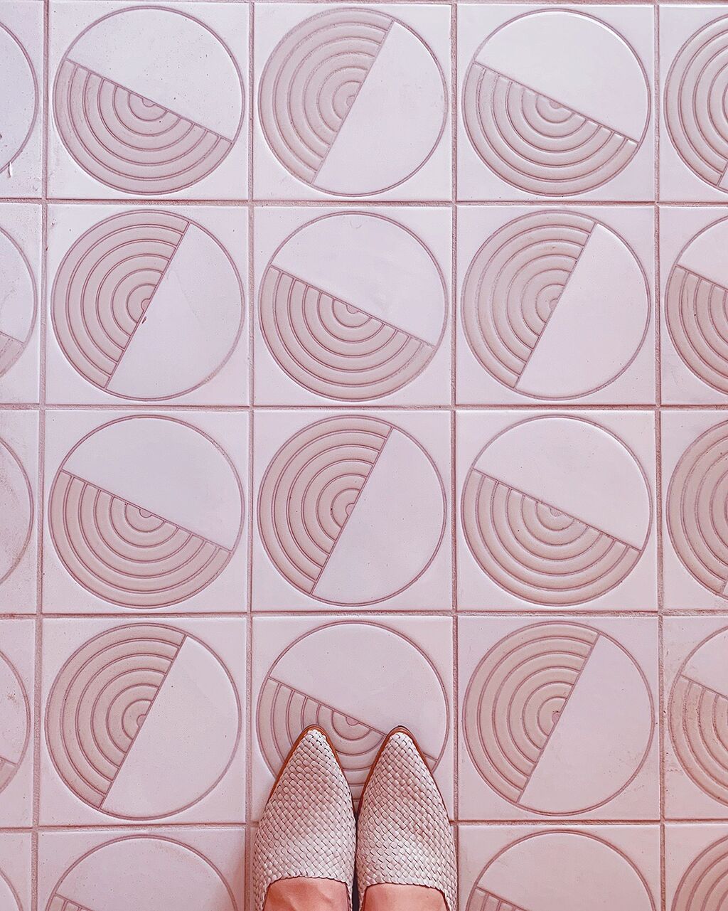 A-Frame to Claim: Handpainted Aerial Floor Tile | Fireclay Tile