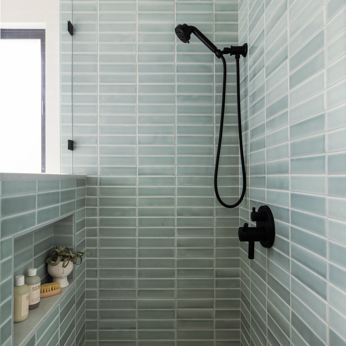 Salton Sea Modern Coastal Shower | Fireclay Tile