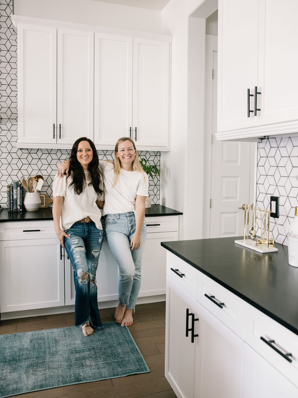 Jen Pinkston: Modern Black and White Kitchen… | Fireclay Tile