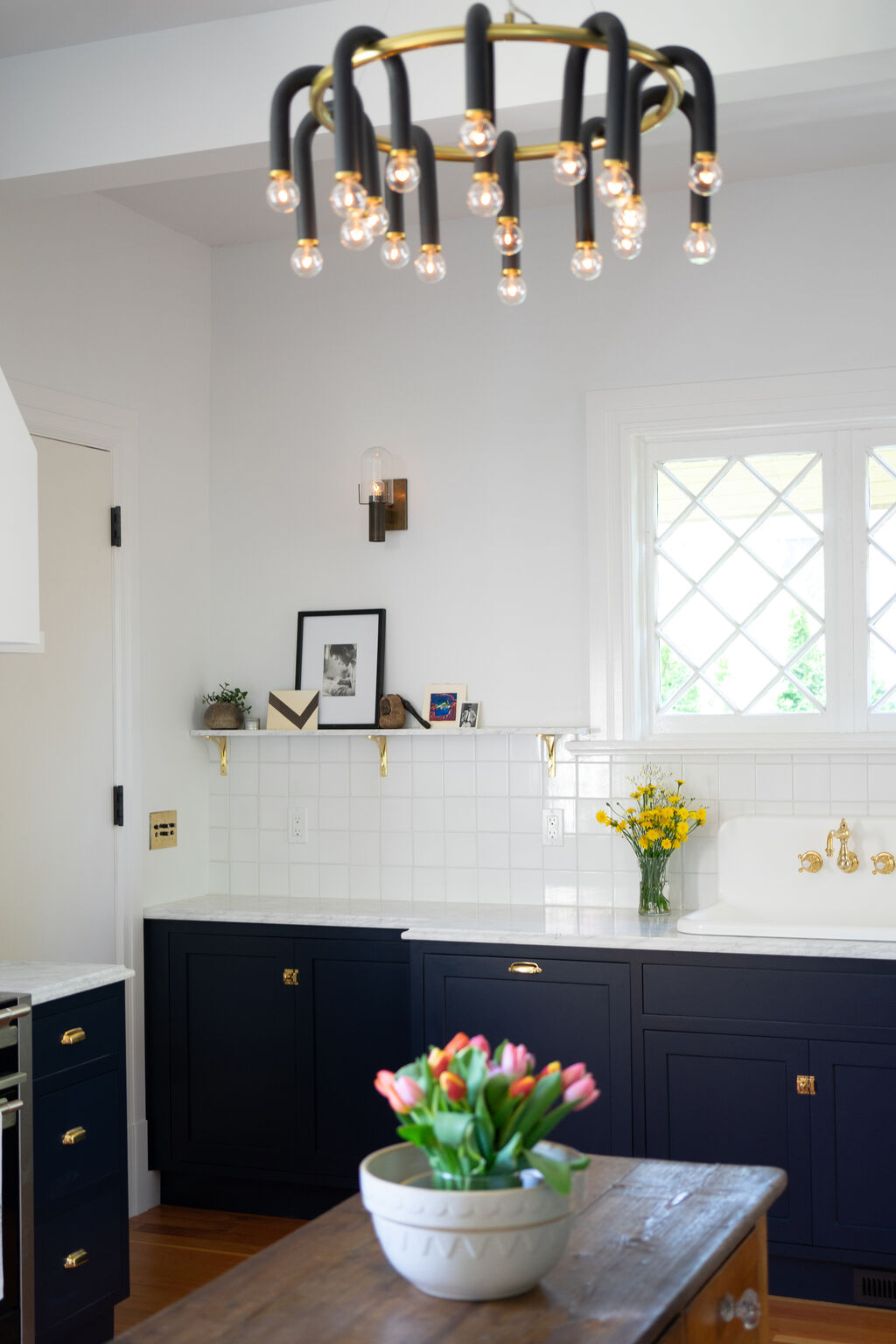 4x4 White Wash Kitchen Backsplash | Fireclay Tile