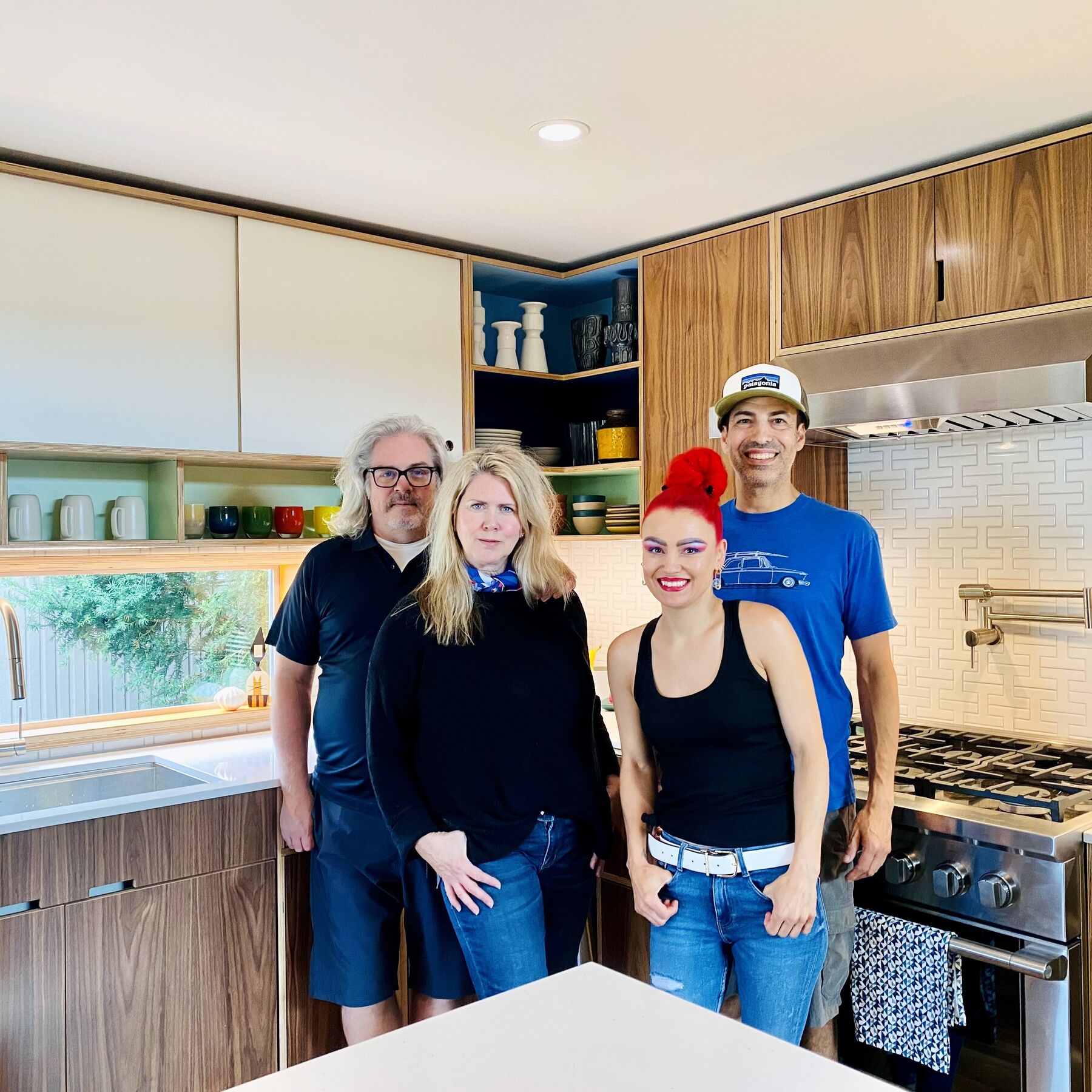 Midcentury Chaine Homme Kitchen Backsplash | Fireclay Tile
