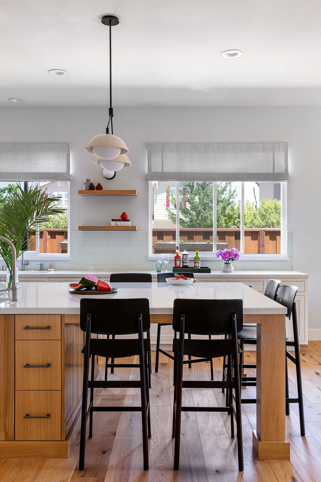 Glass Kitchen Backsplash with Gloss & Matte Blend | Fireclay Tile