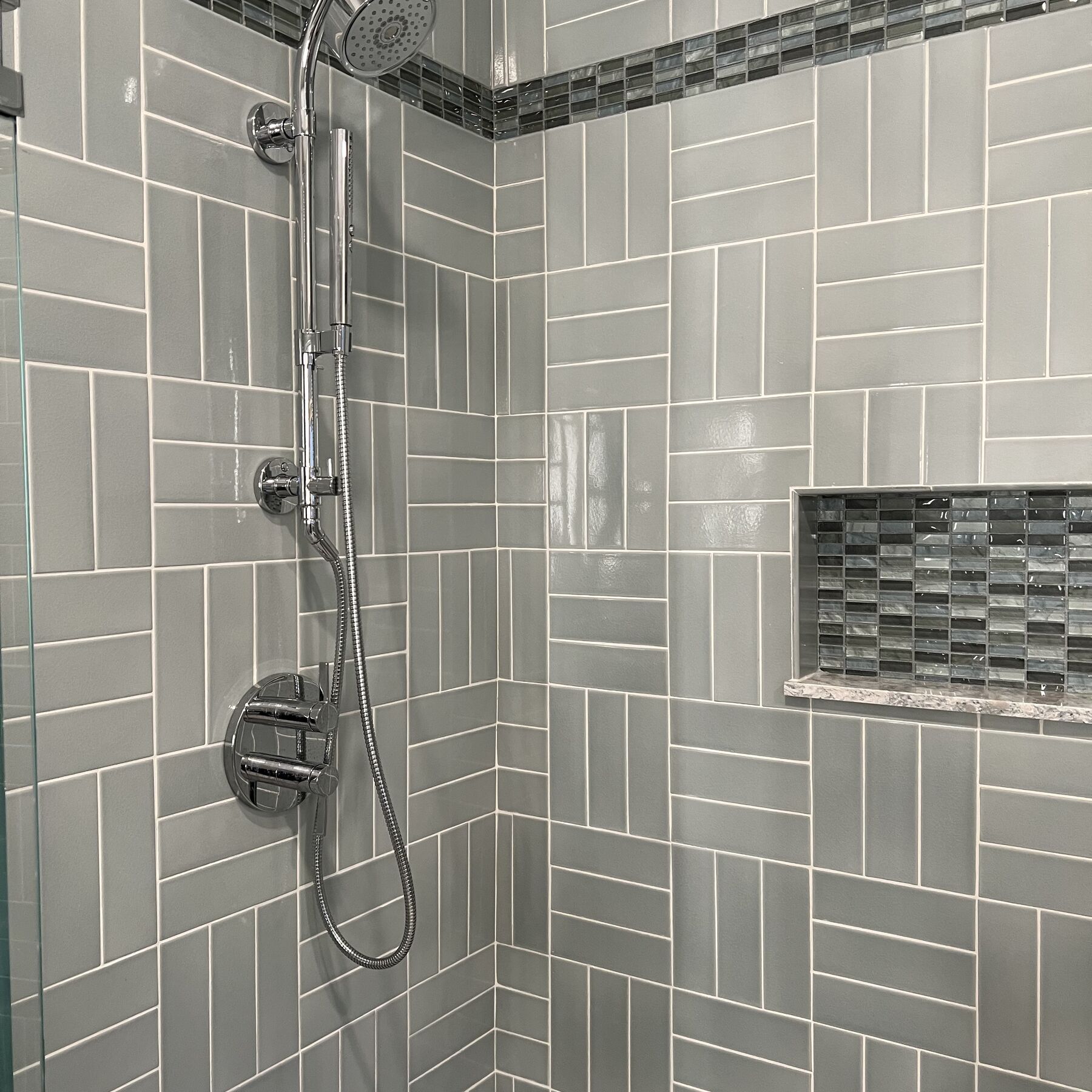 Salton Sea Parquet Shower | Fireclay Tile