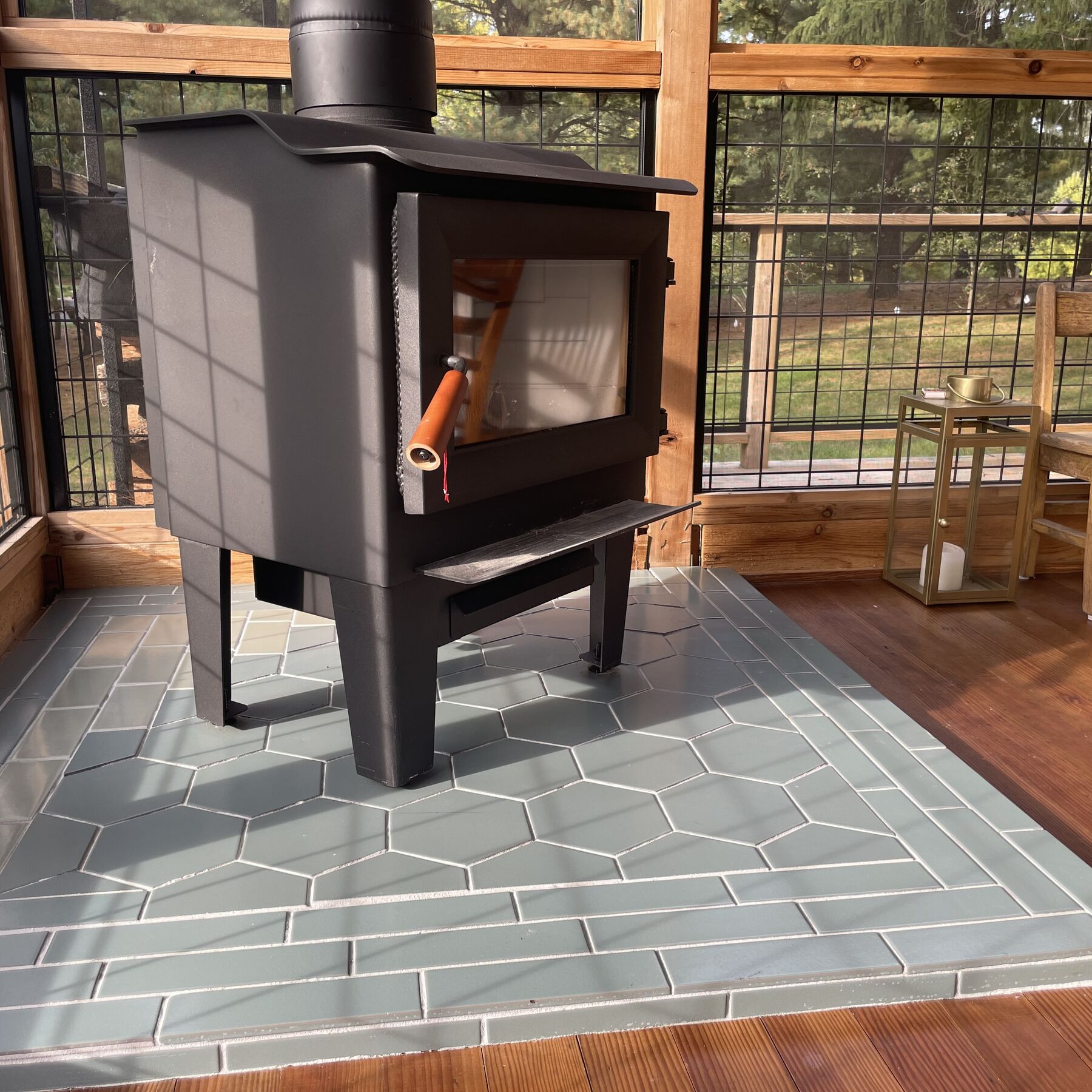 Flagstone Fireplace Hearth Pad | Fireclay Tile
