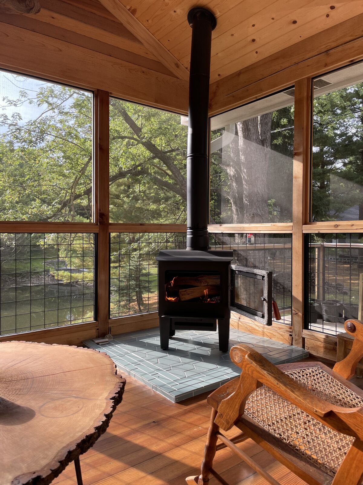 Flagstone Fireplace Hearth Pad | Fireclay Tile