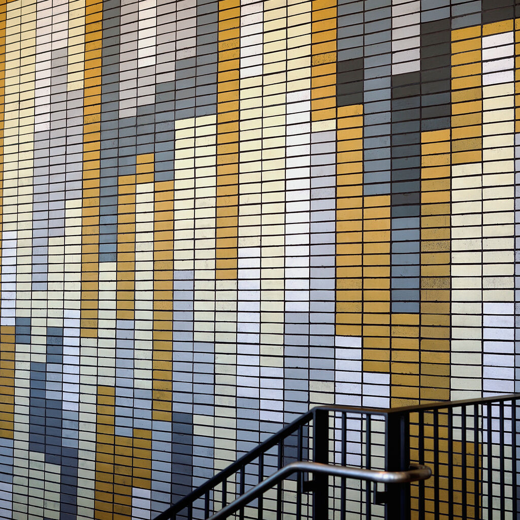 Cal State LA Student Services Building Brick Mural | Fireclay Tile