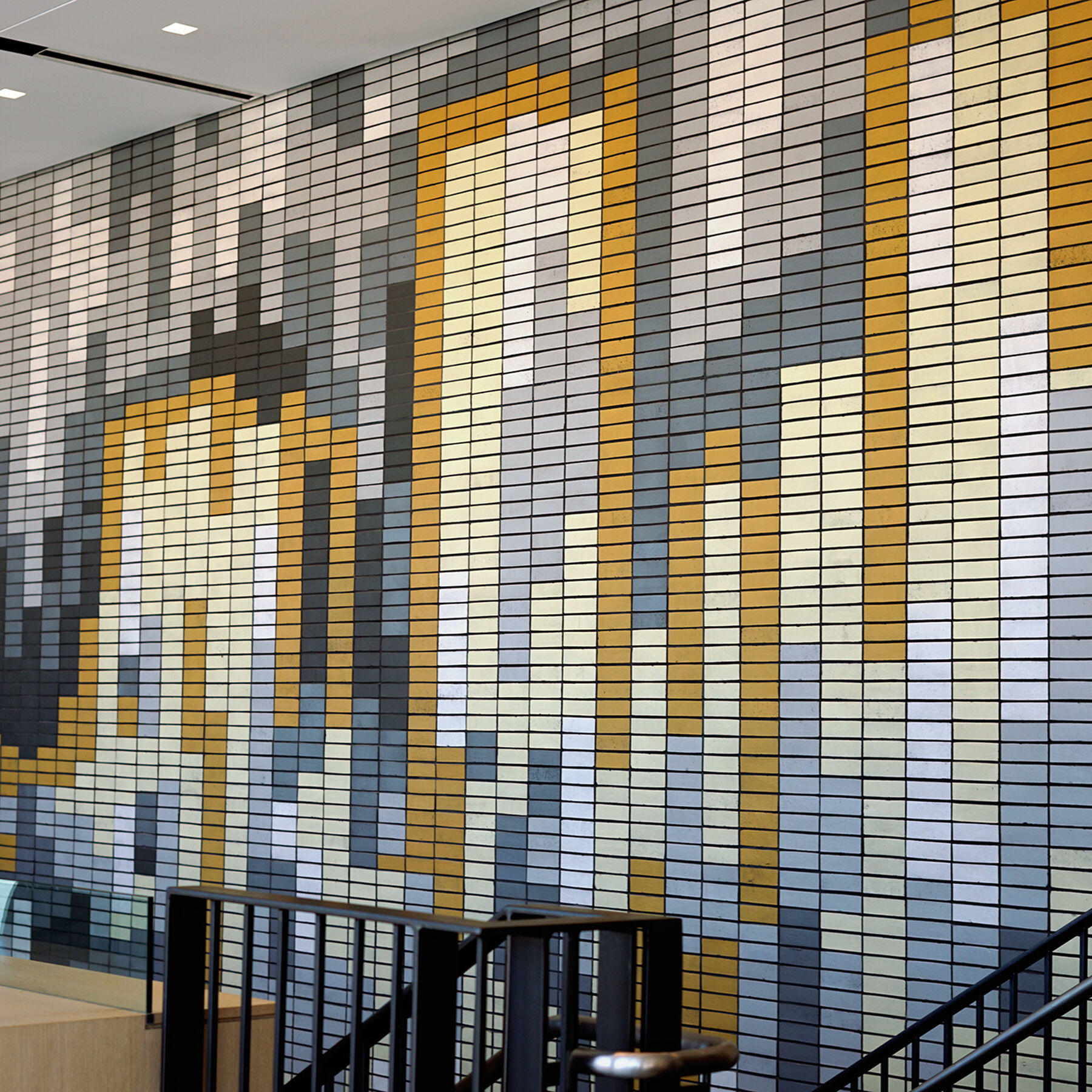 Cal State LA Student Services Building Brick Mural | Fireclay Tile
