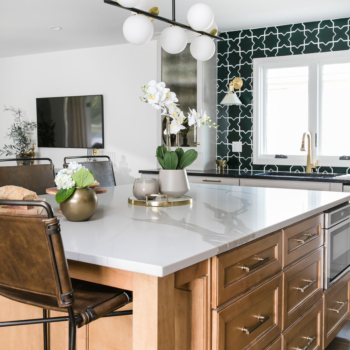 MegMade: Evergreen Large Star & Cross Kitchen | Fireclay Tile