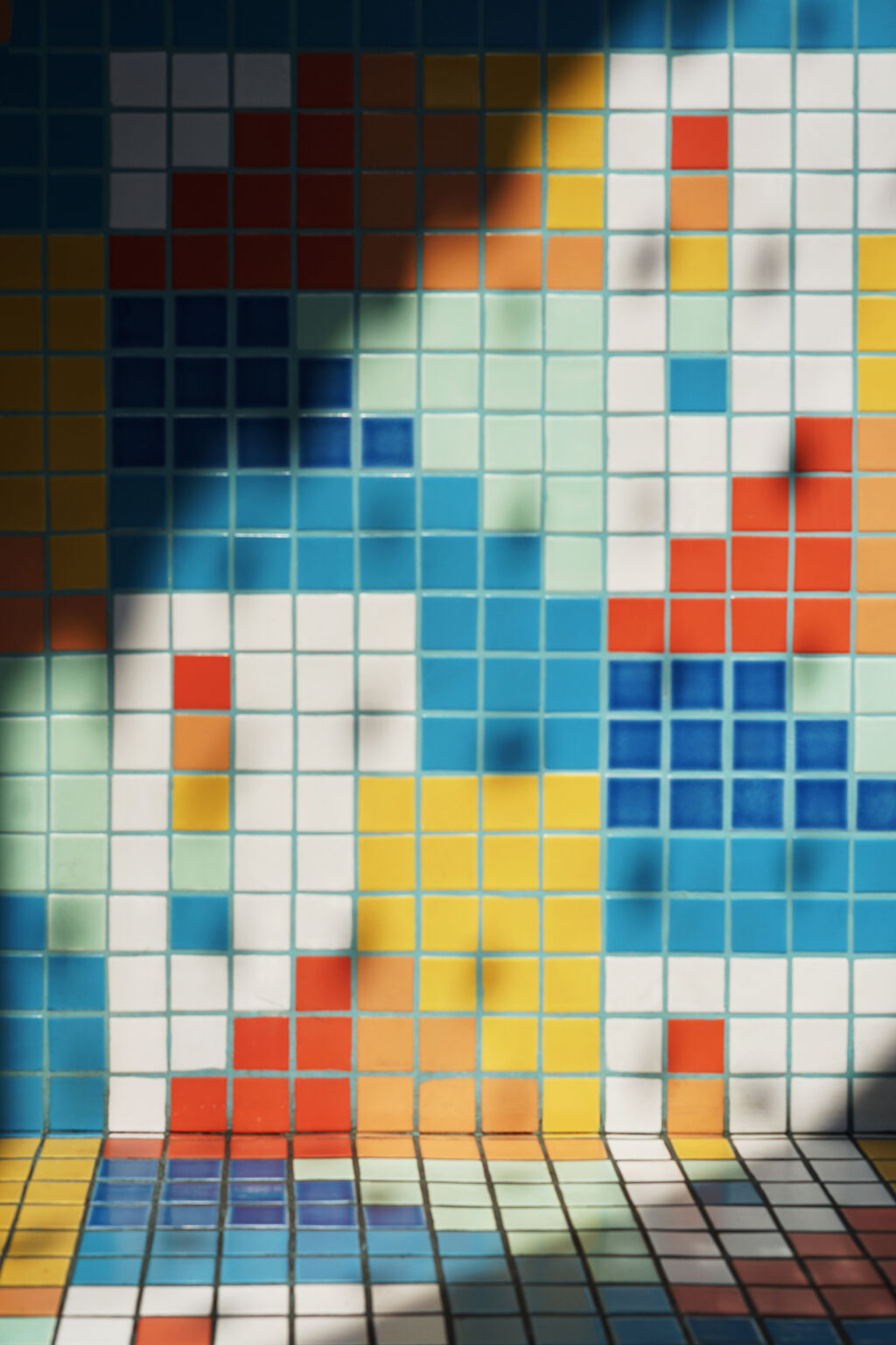 Mokuyobi Bright & Colorful Custom Mosaic | Fireclay Tile