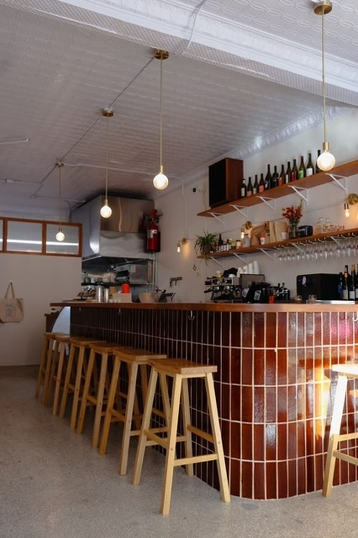 Super Condiments Épicerie and Café Brick Counter | Fireclay Tile