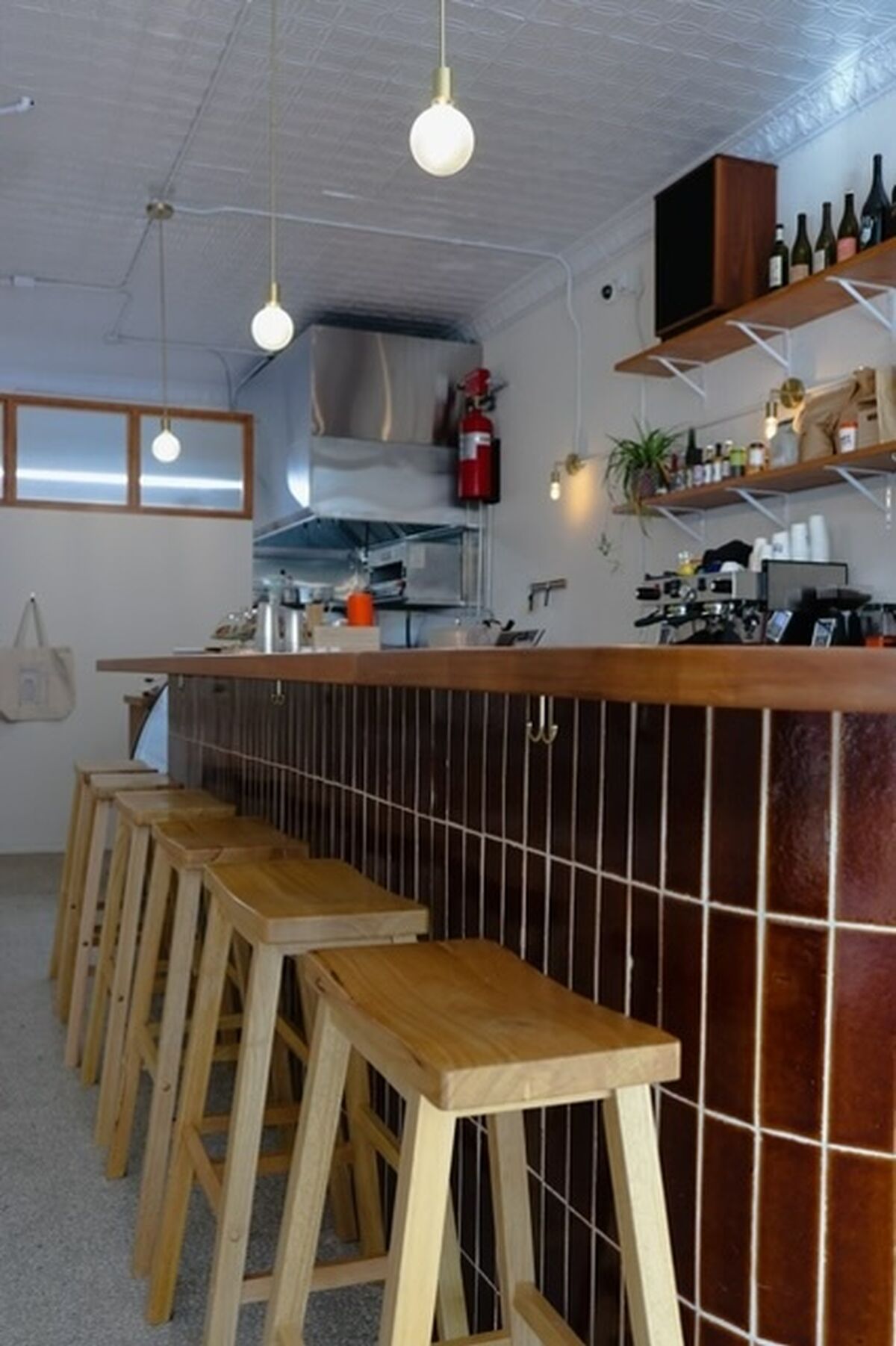 Super Condiments Épicerie and Café Brick Counter | Fireclay Tile