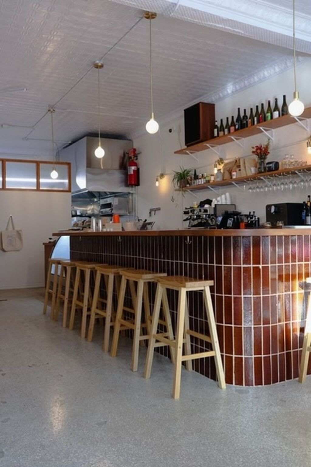 Super Condiments Épicerie and Café Brick Counter | Fireclay Tile