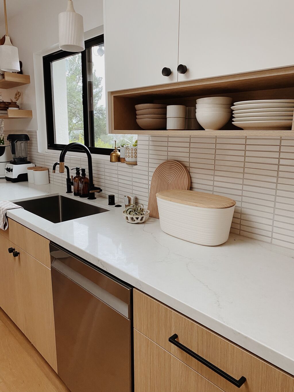 Scandi Tusk Kitchen Backsplash | Fireclay Tile
