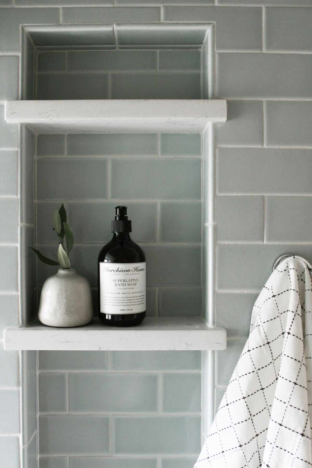 House Seven Design: Soothing Salton Sea Shower | Fireclay Tile