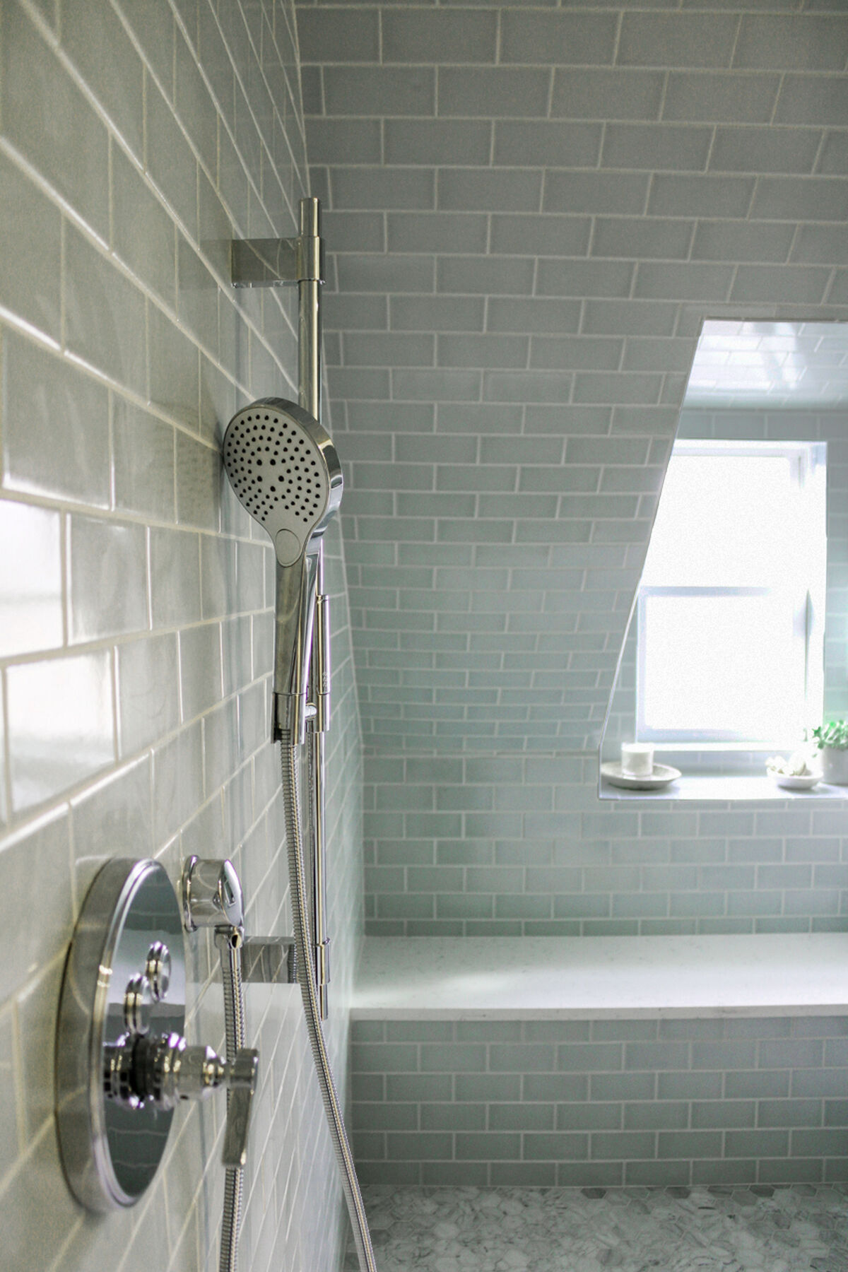 House Seven Design: Soothing Salton Sea Shower | Fireclay Tile