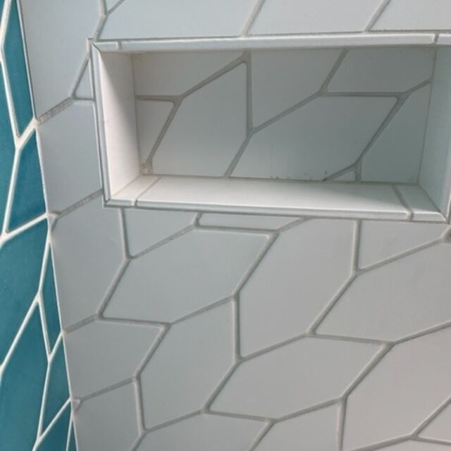 Picket Braid Wet Room Bathroom | Fireclay Tile