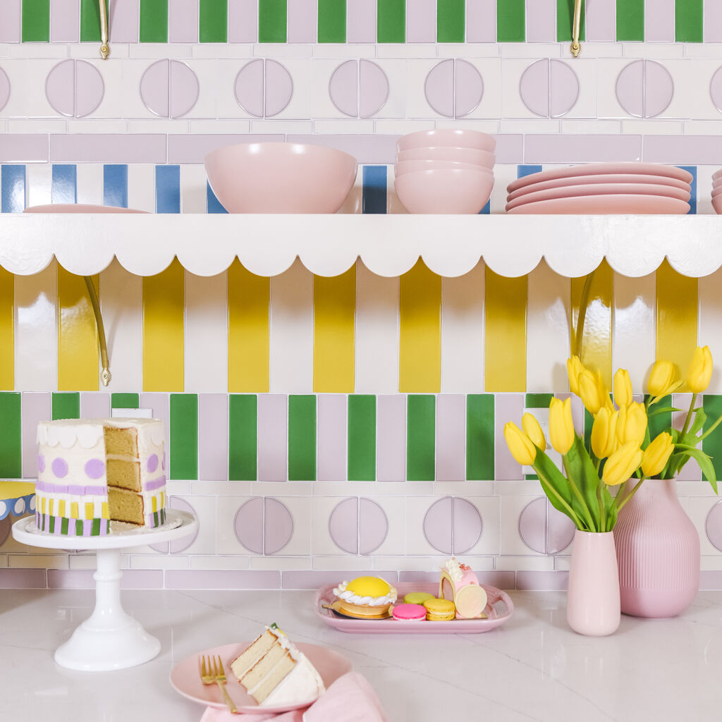 The House That Lars Built: Colorful Kitchenette | Fireclay Tile