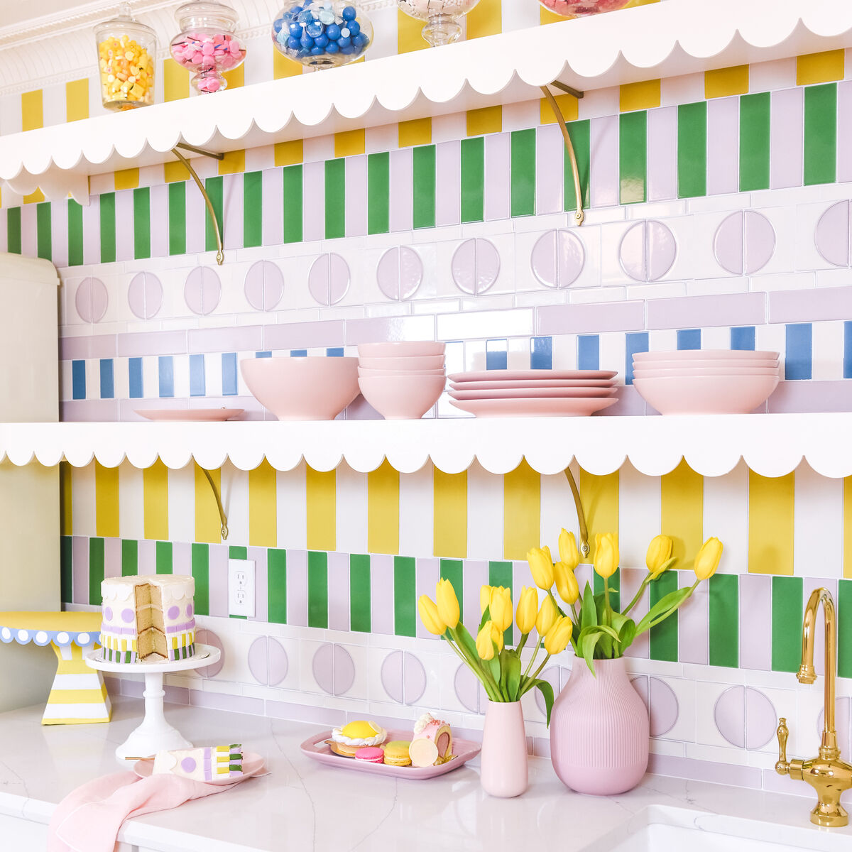 The House That Lars Built: Colorful Kitchenette | Fireclay Tile