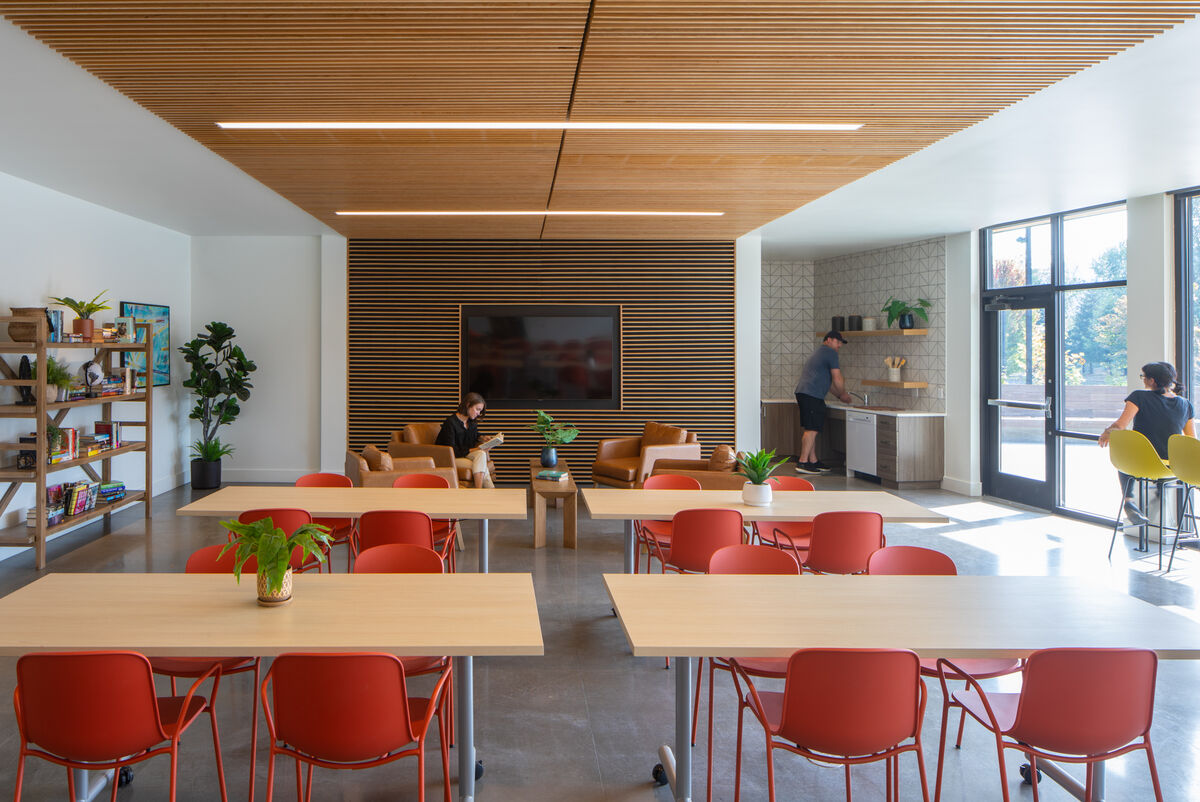 Cathedral Village Community Room | Fireclay Tile