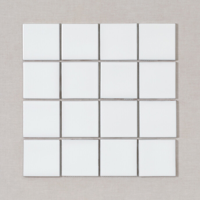3x3 Straight Set Sheeted | Fireclay Tile