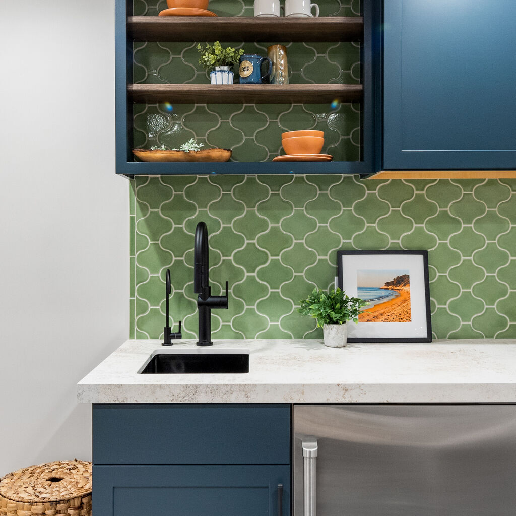 Kadilak Homes Kelp Paseo Backsplash | Fireclay Tile