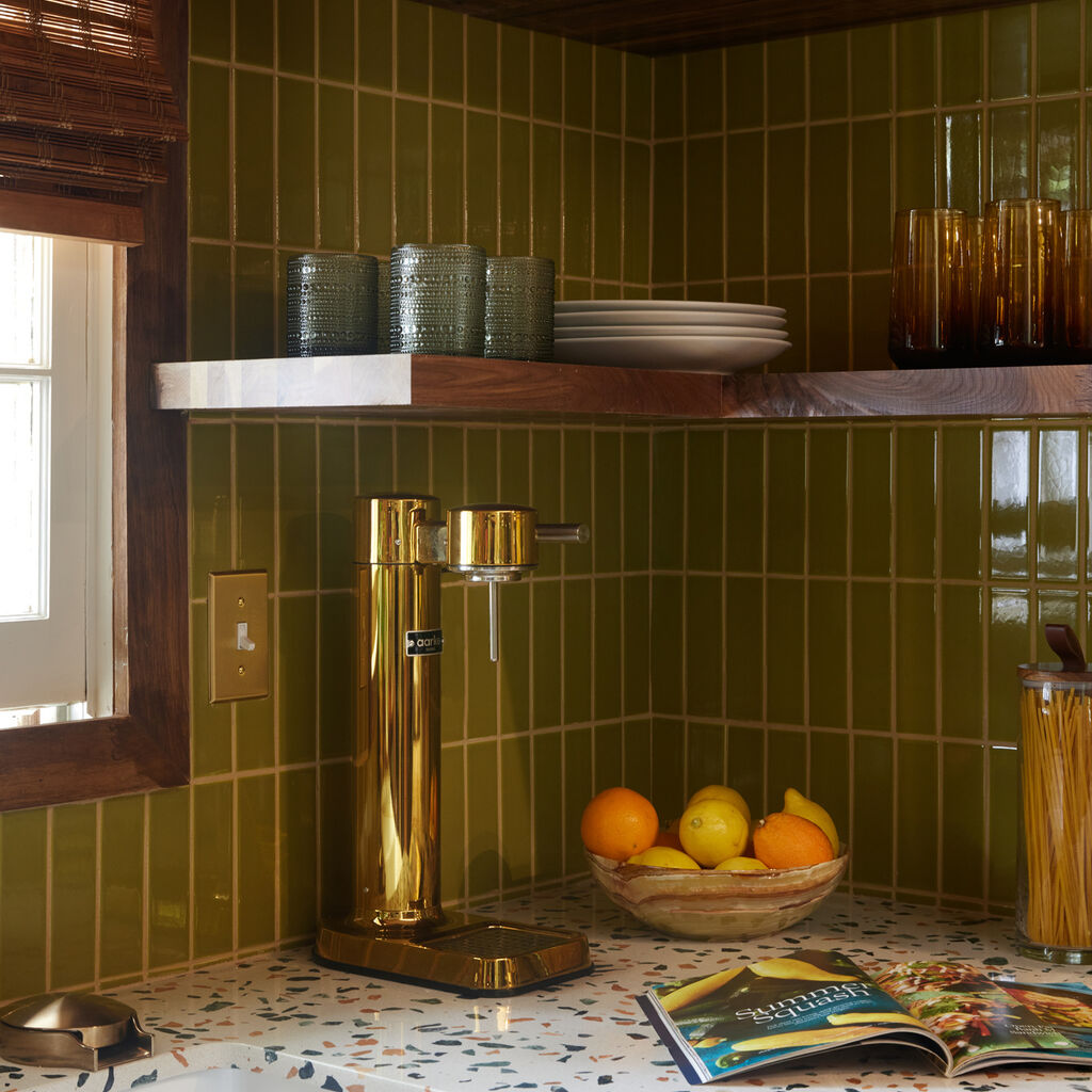David Quarles IV Midcentury Modern Kitchen | Fireclay Tile