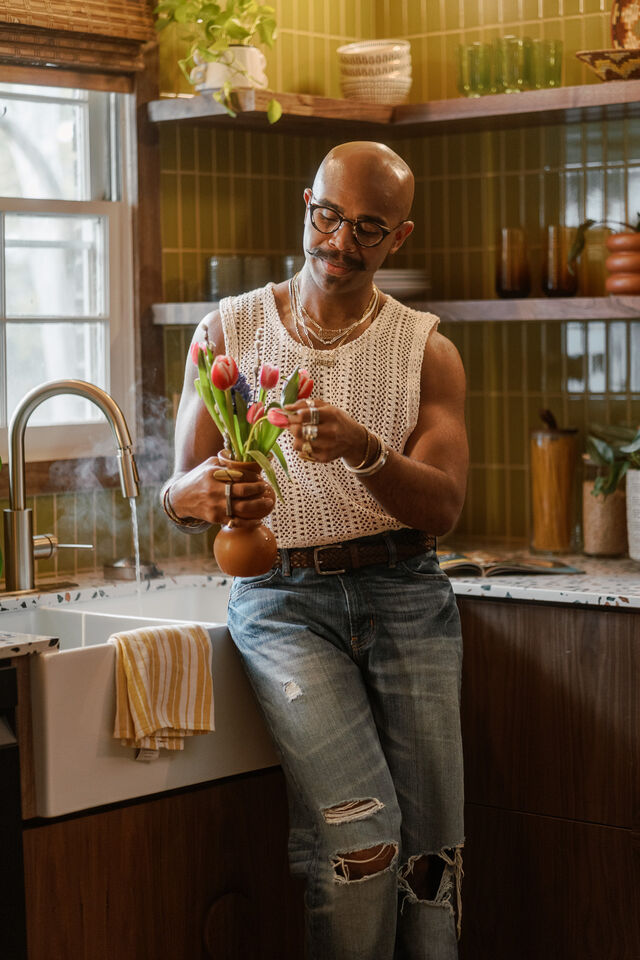 David Quarles IV Midcentury Modern Kitchen | Fireclay Tile