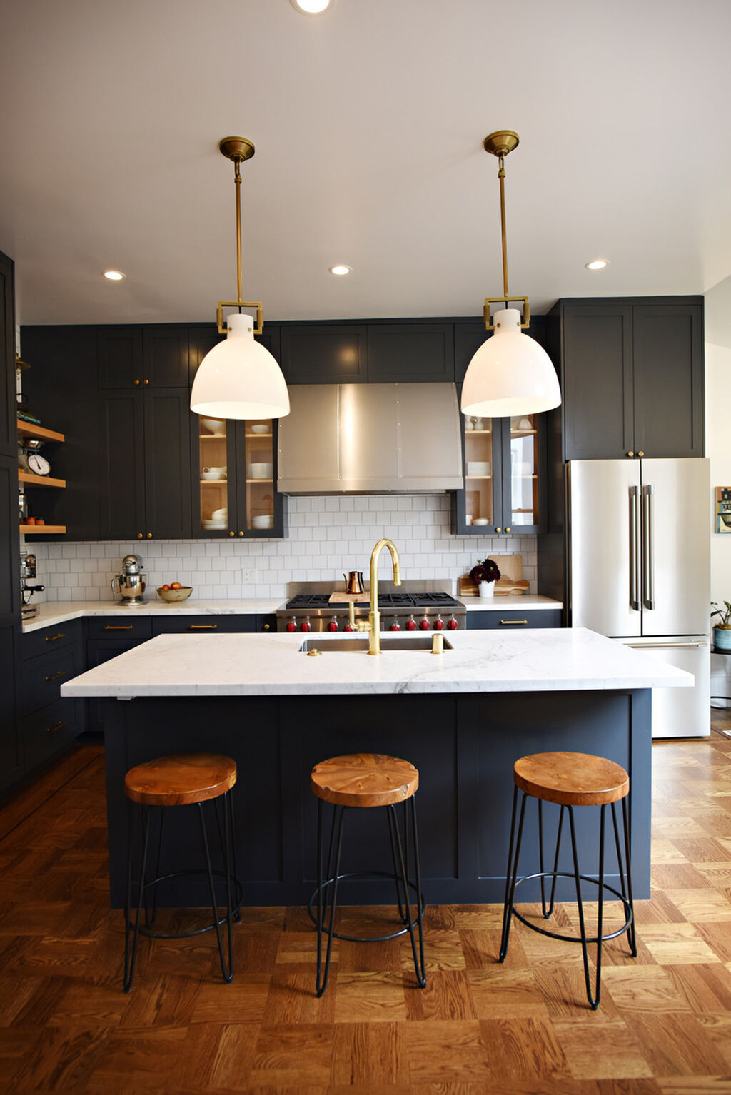 White Victorian Kitchen Backsplash | Fireclay Tile