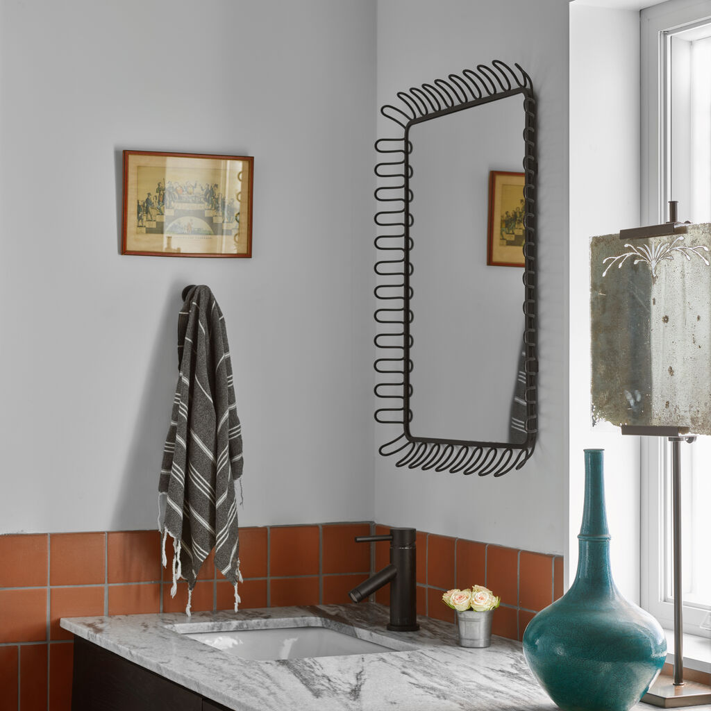 Jessica Davis: Antique Guest Bathroom | Fireclay Tile