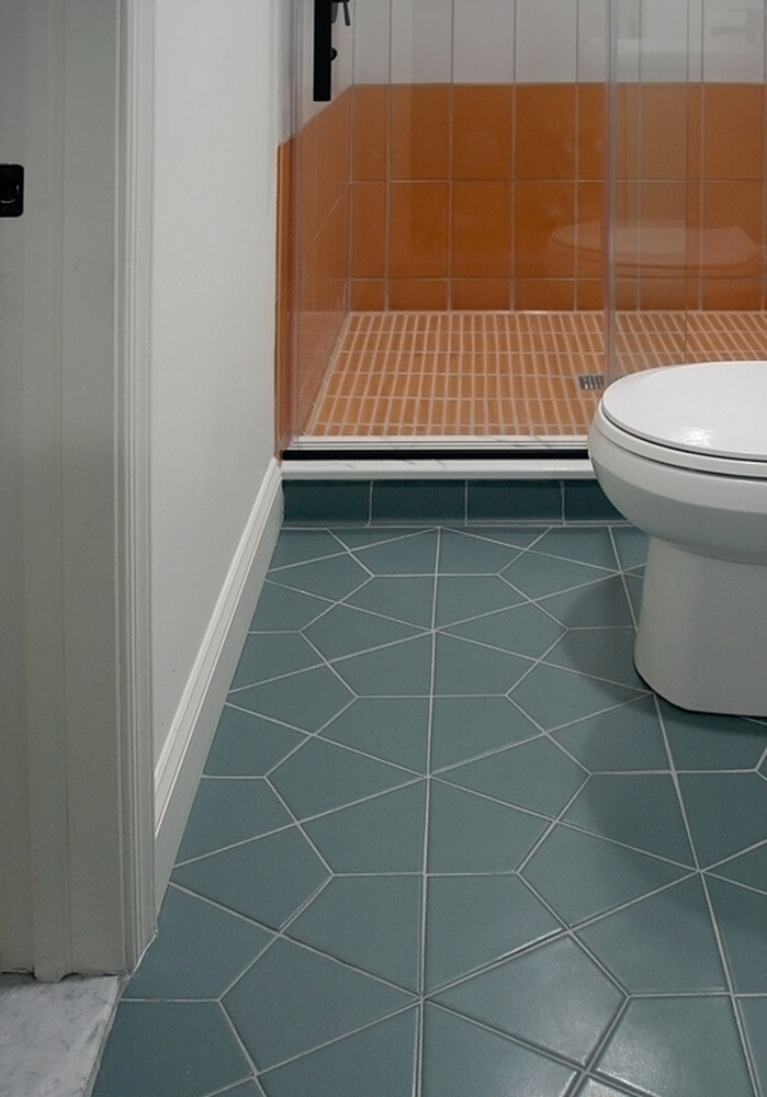 Tile - Specialty Field - Hexite | Flagstone | Tile | Fireclay Tile