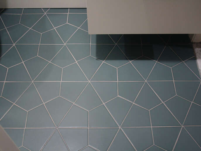 Tile - Specialty Field - Hexite | Flagstone | Tile | Fireclay Tile