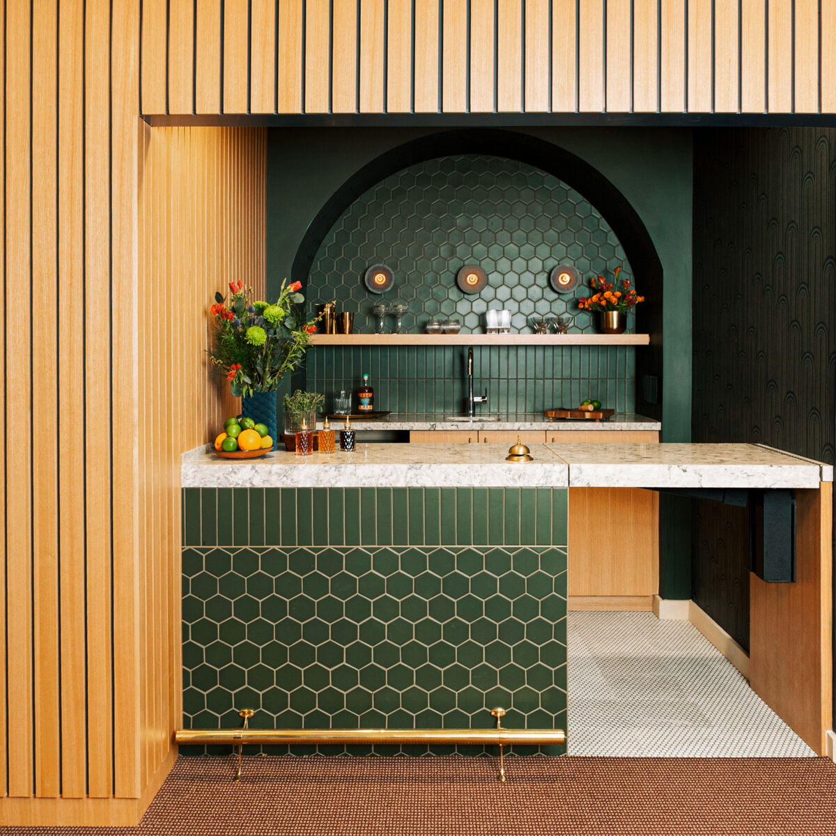 Rae Rockwell: The Studebaker Theater Bar | Fireclay Tile