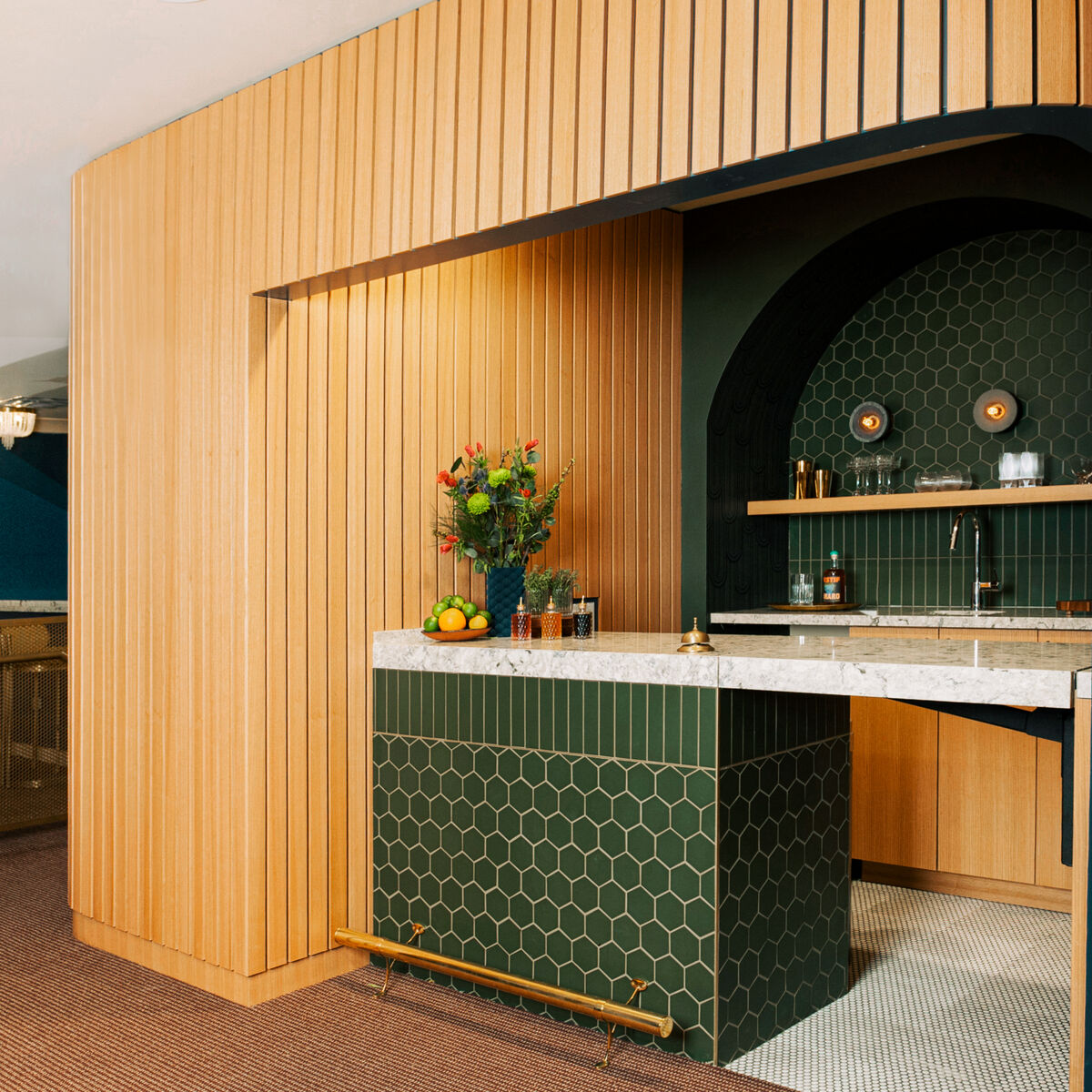Rae Rockwell: The Studebaker Theater Bar | Fireclay Tile