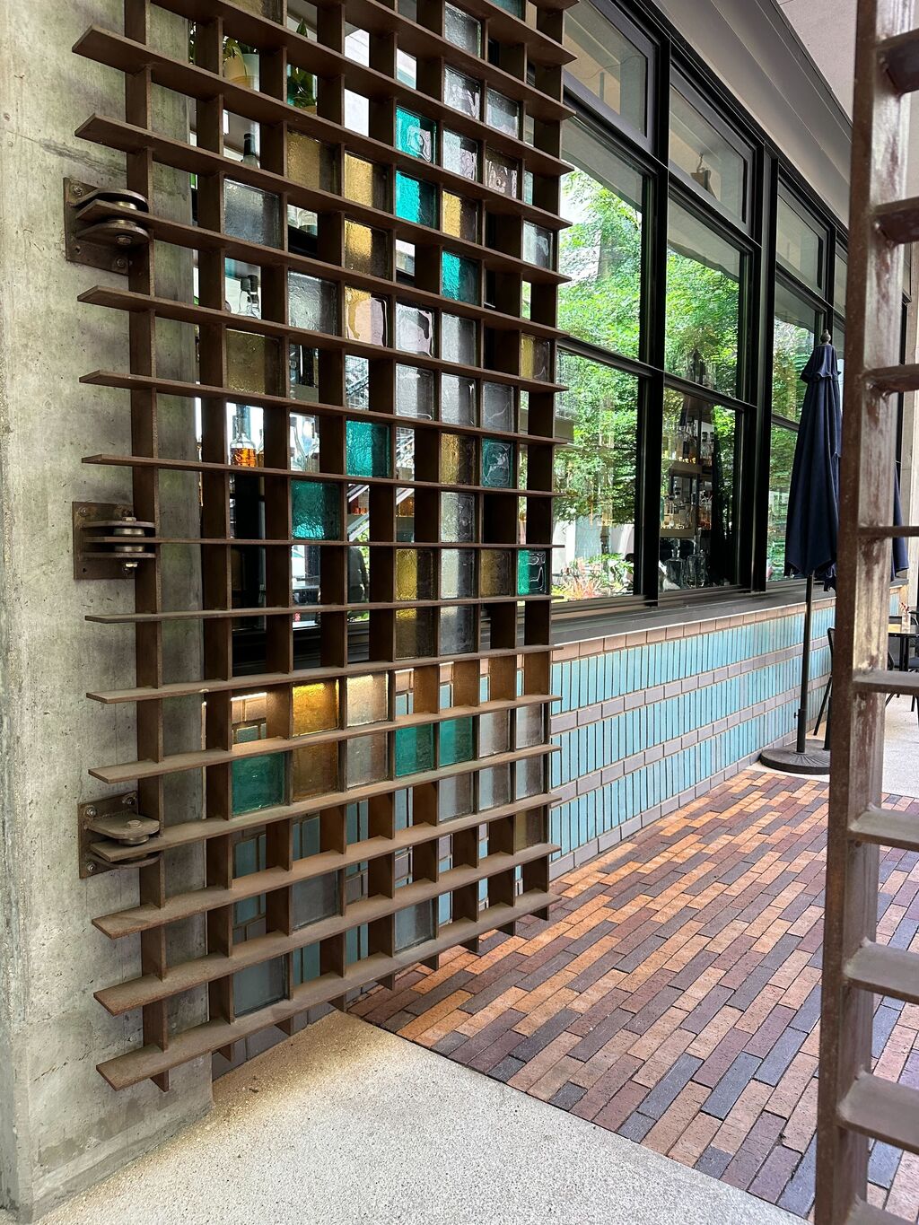 Canopy by Hilton Blue Brick Exterior | Fireclay Tile