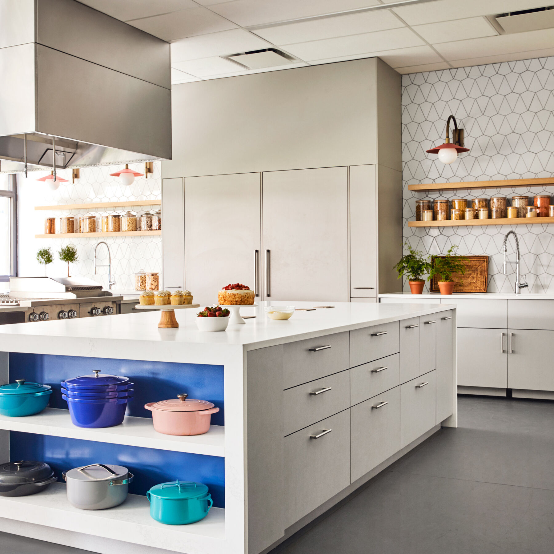 The Delish Kitchen Studio Kite Backsplash | Fireclay Tile
