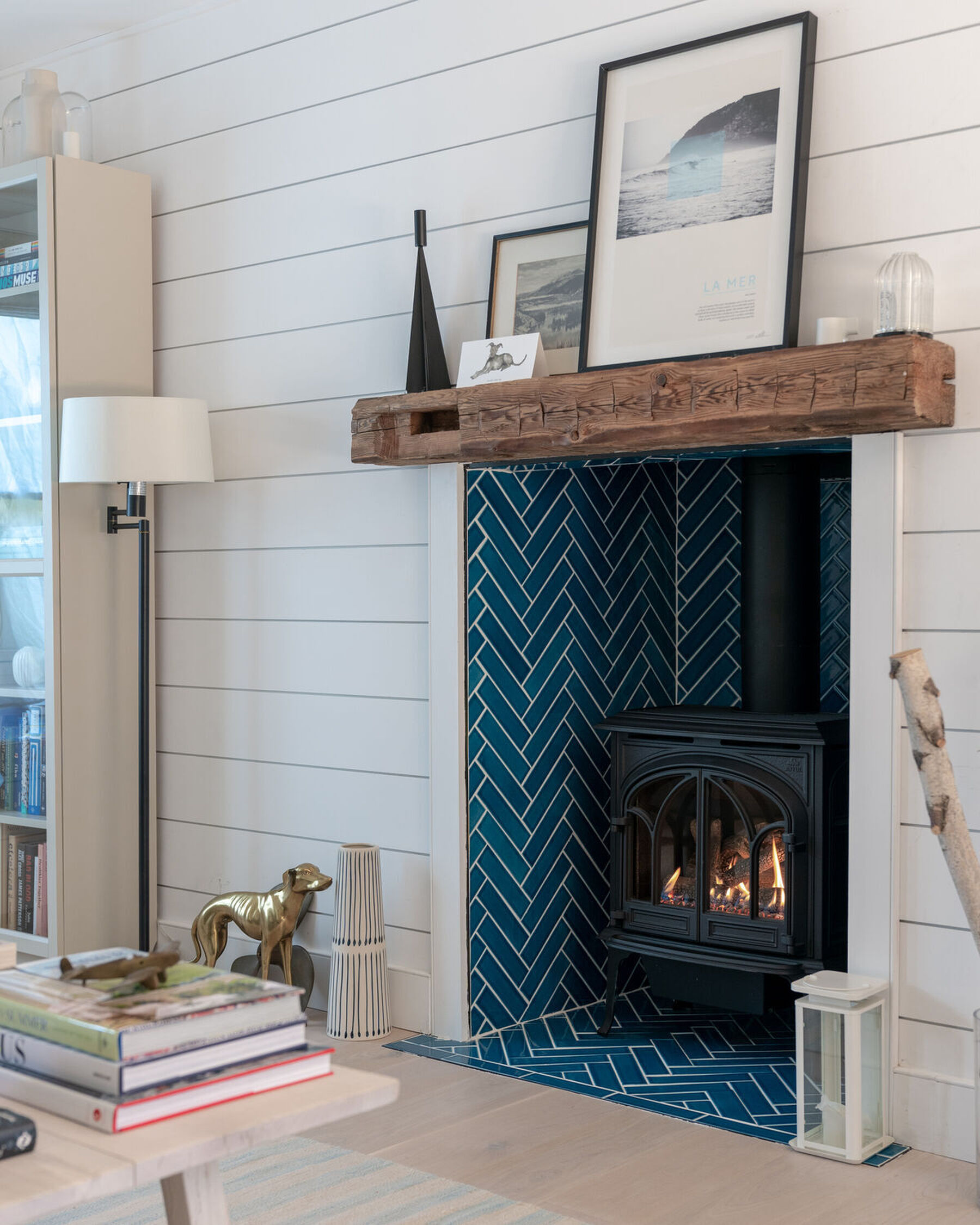 12 Modern Farmhouse Fireplace Tile Ideas to Cozy Up To | Fireclay Tile