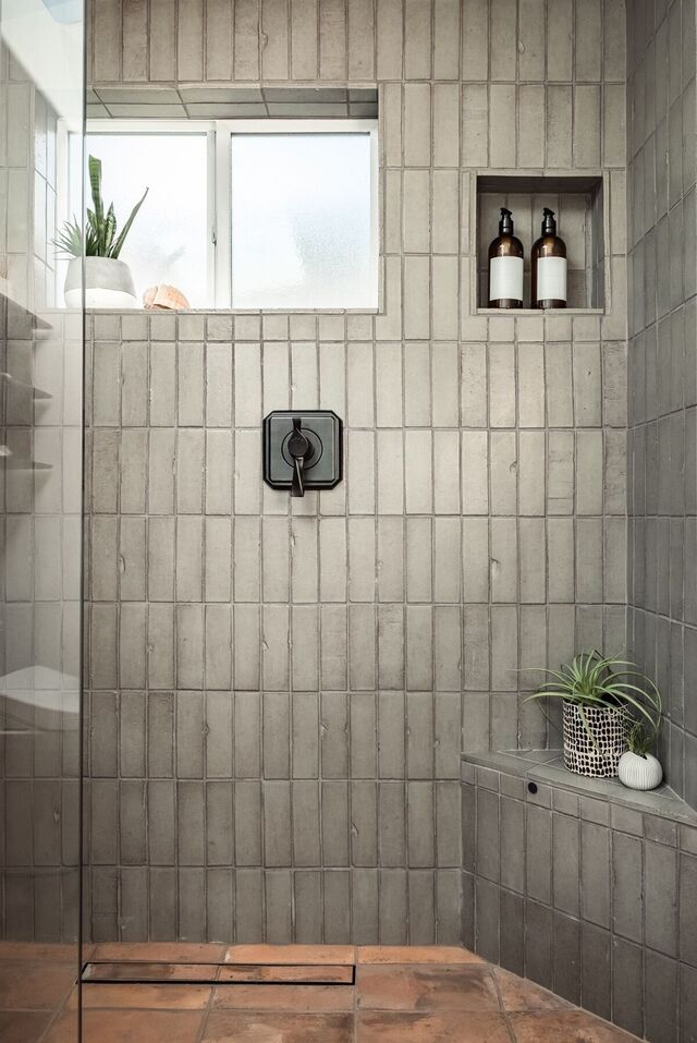 21 Vertical Subway Tile Shower Ideas That Add Height… | Fireclay Tile
