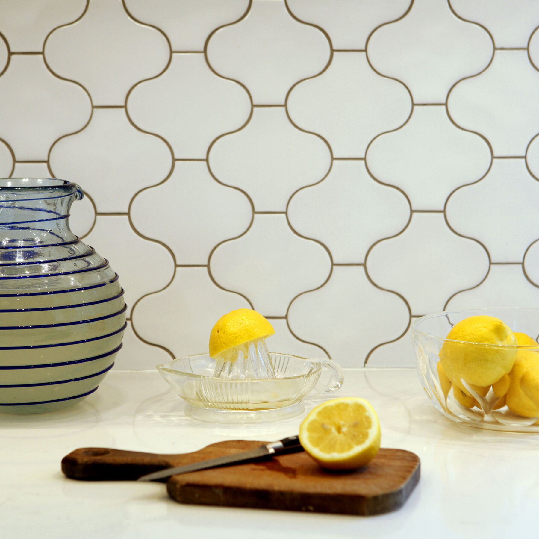 Playful Paseo Tile Kitchen | Fireclay Tile