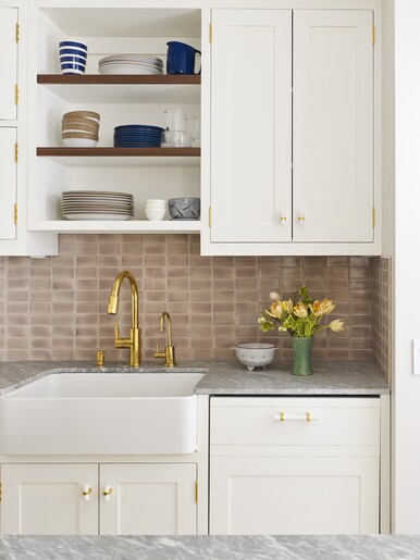 2x4 Straight Set Sheeted | Tile | Fireclay Tile