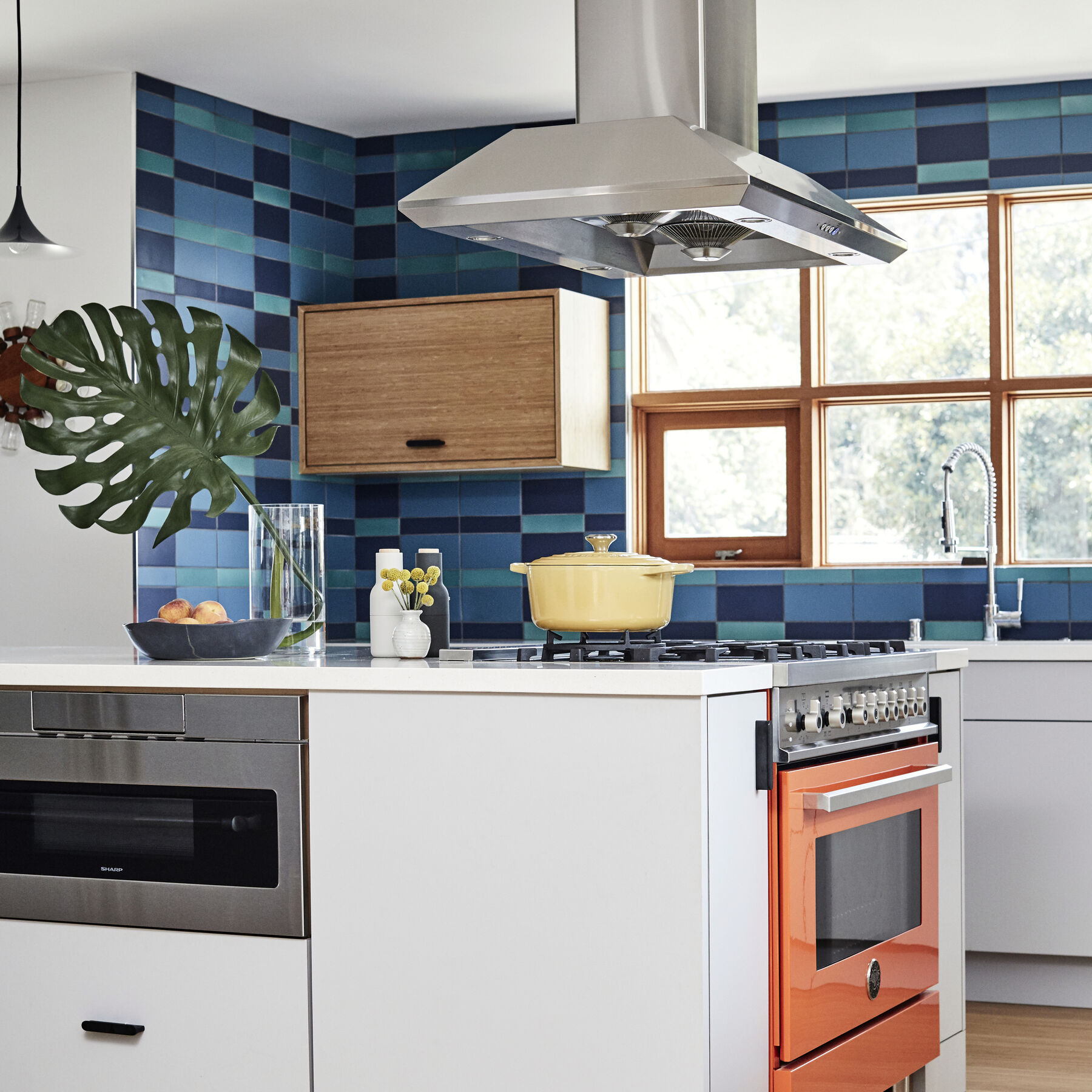 Backsplash Gone Plaid | Fireclay Tile