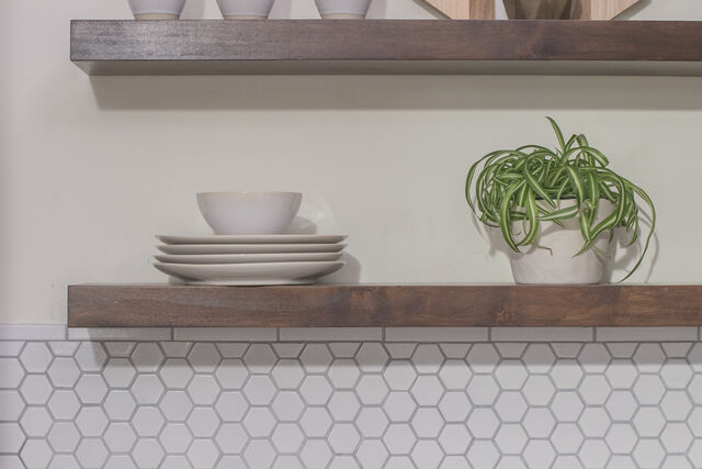 Hexagon Straight Set Pattern (Original Ceramic Tile) | Fireclay Tile