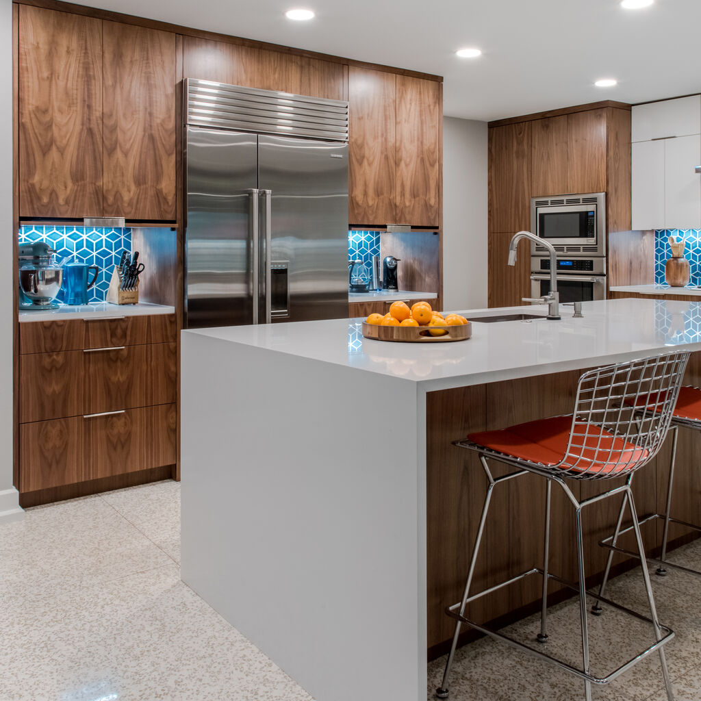 Adriatic Sea Escher Kitchen | Fireclay Tile