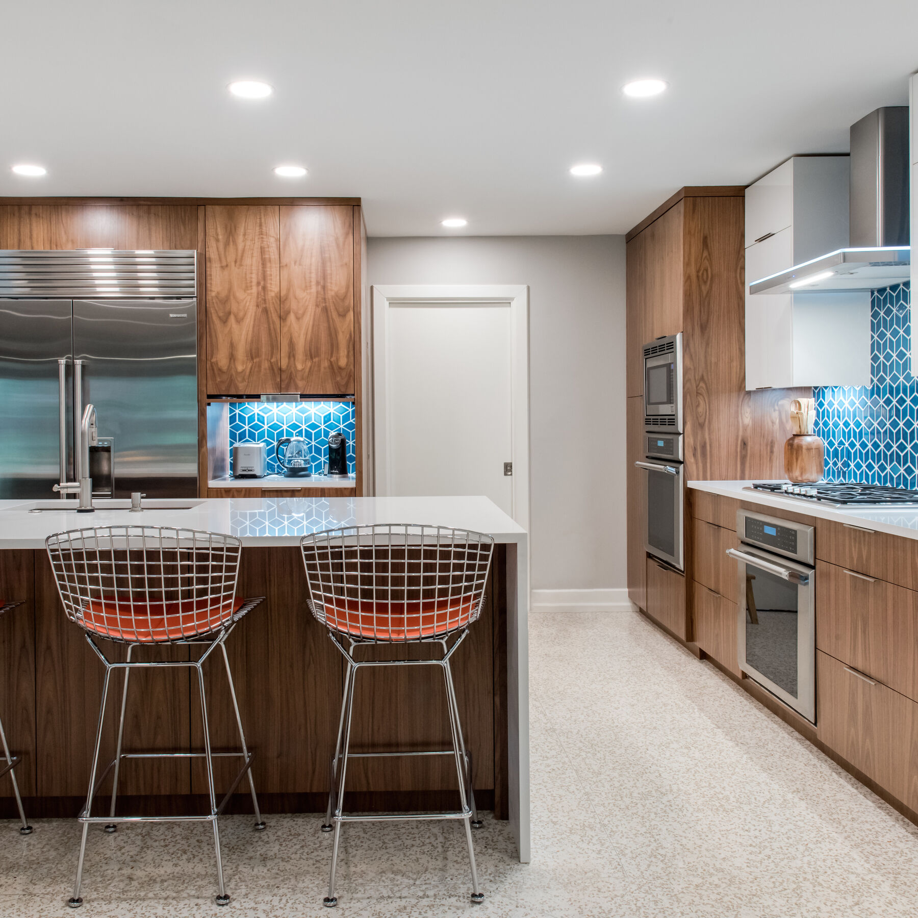 Adriatic Sea Escher Kitchen | Fireclay Tile