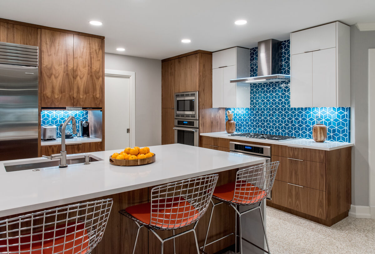 Adriatic Sea Escher Kitchen | Fireclay Tile