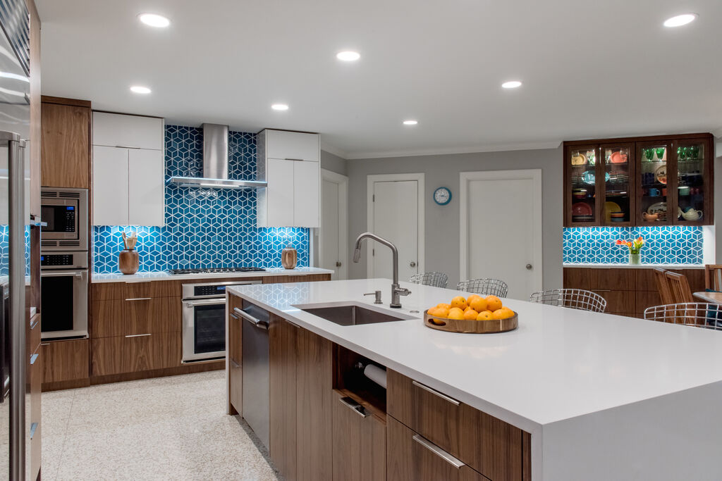 Adriatic Sea Escher Kitchen | Fireclay Tile
